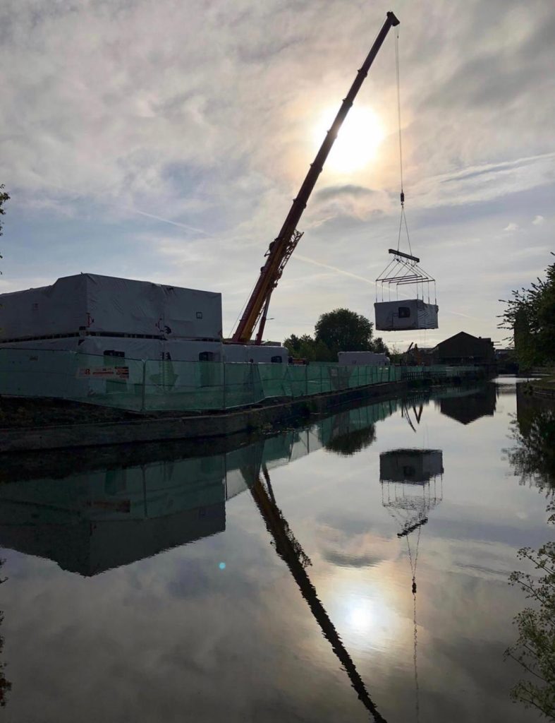 Lifting Modular Homes, Lifting Equipment | Britlift UK